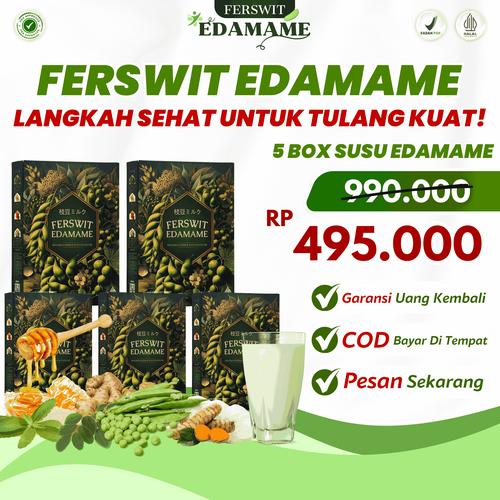 Jual Ferswit Susu Edamame Jepang 100% Original (5 BOX) - Kab ...
