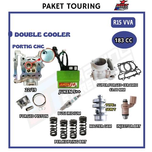 Promo Paket Touring 4 Bore UP R15 VVA-Head Porting-Block-Piston-Ecu ...