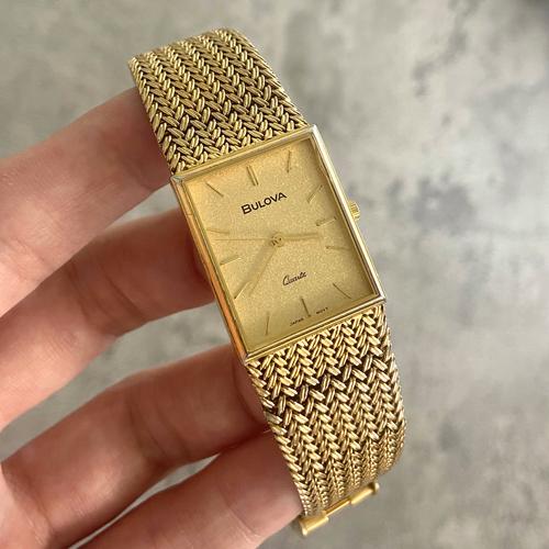 Jual Bulova Vintage All Gold Tank ORIGINAL - Kota Semarang - The90's ...
