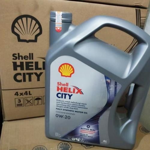 Jual Grosir 1Dos Shell Helix City 0w-20 SP/SN plus 4x4L original - Kab ...