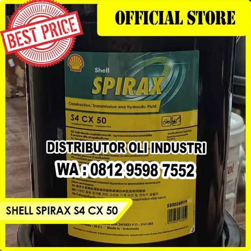 Jual SHELL SPIRAX S4 CX 50 ( 20 Liter - Ready Stock ) - Kota Tangerang ...