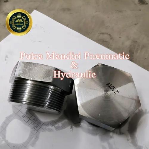Jual Hex Plug Besi Drat 2" inch Class 3000 - Plug Class #3000 Besi ...