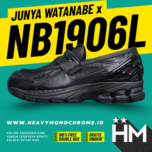 Jual Junya Watanabe x NB Balance 1906L Loafers Black Sneaker U1906LCD (Size 36-45) - 44 - Kota ...