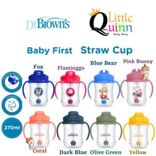 Jual Dr Browns Baby First Straw Cup / Cups Anak / Botol Minum Anak ...