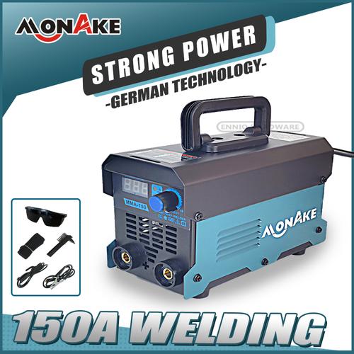 Promo MONAKE Mesin Travo Las Listrik Inventer Welding Machine MMA MAK 135A - MIG-150A（3in1 ...