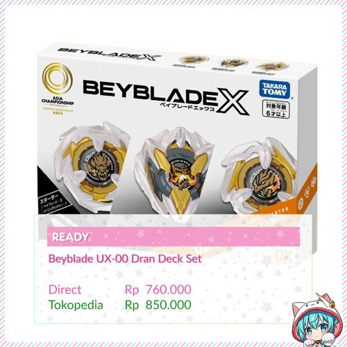 Promo Beyblade X UX-00 Dran Deck Set - Jakarta Barat - Lichtschein ...