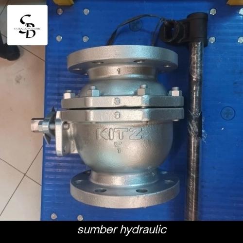 Jual Ball Valve Kitz 1-1/2" inch jis 10K / Ball Valve Kitz Cast Iron DN ...