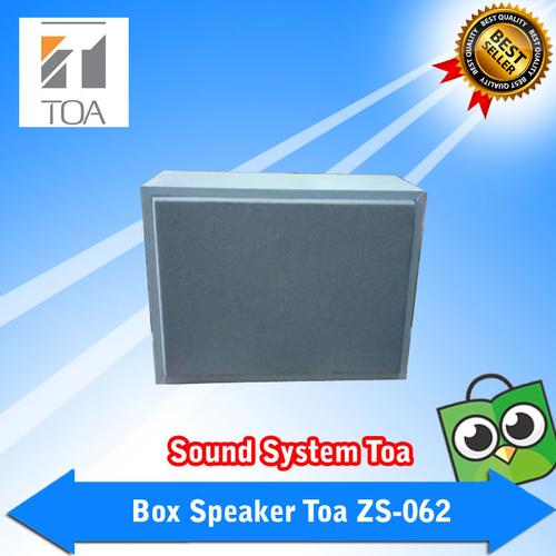 Jual SPEAKER BOX 6W TOA ZS-062 - Jakarta Pusat - NURSECALL TEKNIK | Tokopedia