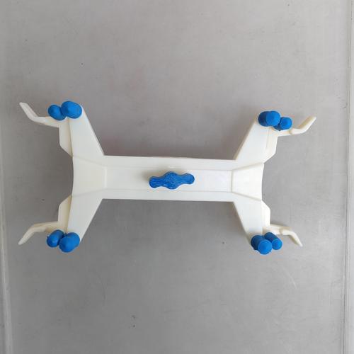 Jual klem buret ganda plastik double doble burette clamp alat ...
