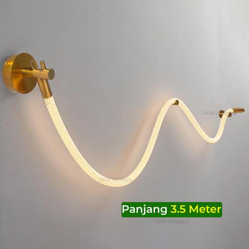 Jual Lampu dinding lampu gantung hias led panjang 2meter 3.5meter ...