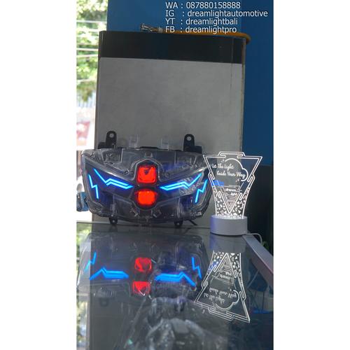 Jual Yamaha NMAX Neo Turbo Lampu Depan Headlamp Custom Projector Projie ...
