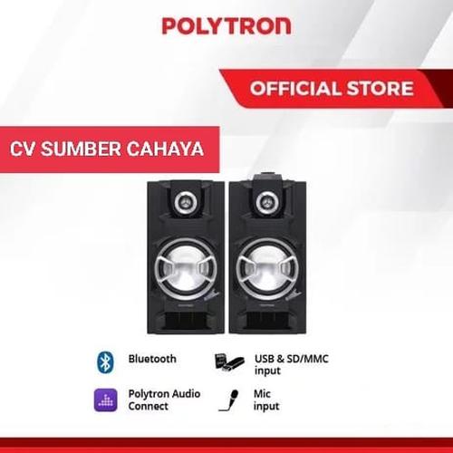 Jual Polytron Speaker Aktif Audio Bluetooth PAS 8E10 PAS8E10 USB Mic ...