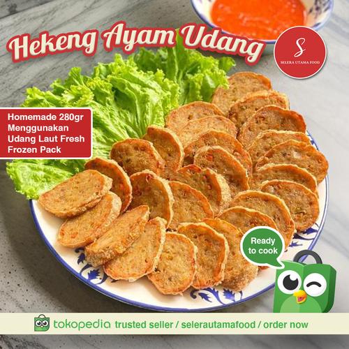Jual Hekeng Ayam Udang Halal Homemade 280gram, Frozen Pack Siap Masak ...