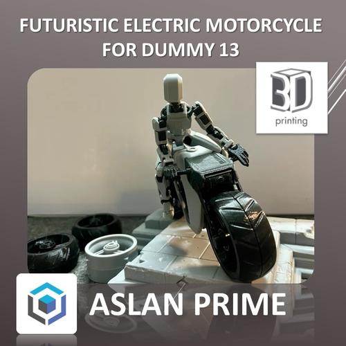 Jual FUTURISTIC ELECTRIC MOTORCYCLE FOR DUMMY 13 TITAN T13 3D Print ...