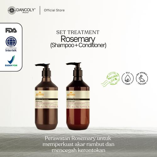 Jual Dancoly Rosemary Hair Activating Shampoo + Conditioner - 80 ml ...