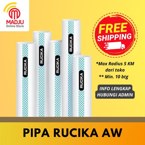 Jual Pipa pvc Rucika aw 1 Inch Putih - pipa air - Kota Bekasi ...