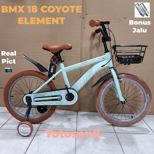 Jual SEPEDA ANAK BMX 18 INCH ELEMENT COYOTE YOTEL XONE PASTEL TERBARU ADA KERANJANG - Beige ...