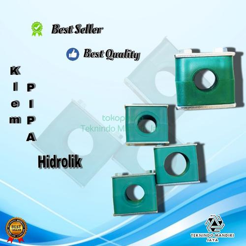 Jual Clamp Pipa Tubing / klem pipa hydraulic 6mm / klem Hidrolik 6mm ...