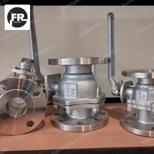 Jual Ball valve stainless SS 304 6" inch JIS 10k DN150 / stop kran SS 304 - Jakarta Barat - FR ...
