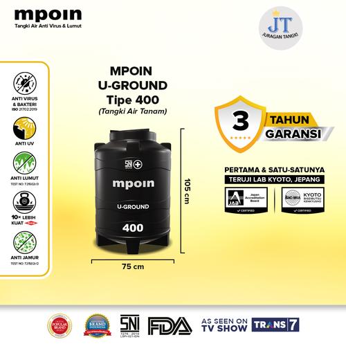 Jual Tangki mpoin plus 400 liter U-GROUND | Tangki Tanam | Tangki ...