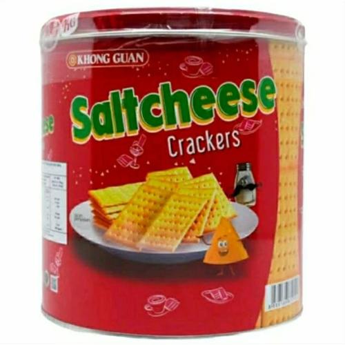 Jual Khong Guan Saltcheese Kaleng / Biskuit Wafer Khong Guan Saltcheese ...