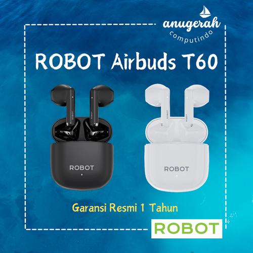 Jual TWS Bluetooth Termurah Original Garansi Resmi Robot T60 Robot T10S ...