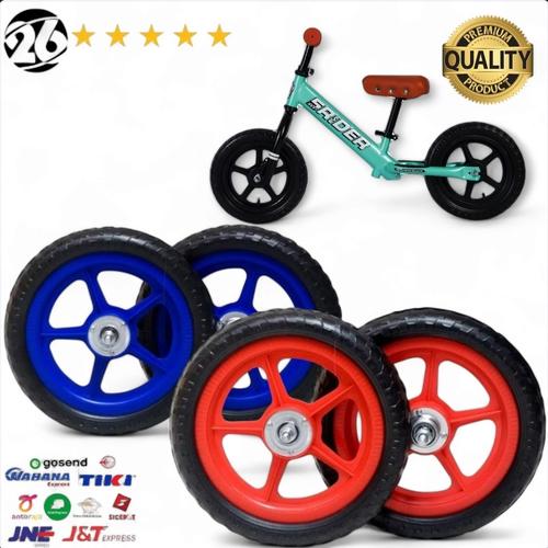 Jual Velg Ban Mati Set Sepeda Anak 12 Inch Roda Busa Sepeda Anak Roda ...