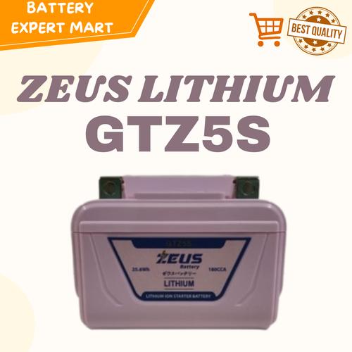 Jual Lithium Original Zeus gtz5s Lithium ion Starter Battery - Kota ...