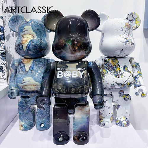 Jual Dekorasi Kamar Patung Bearbrick First Baby 400% Lucu Unik Figure ...