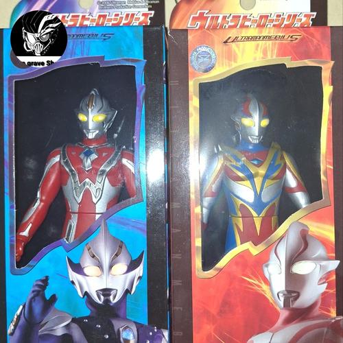 Jual ultra hero series Ultraman Mebius Infinity & burning brave set ...