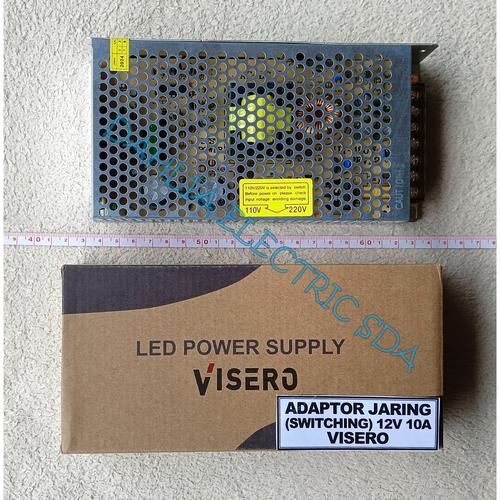 Jual ADAPTOR JARING 12V 10A JARING (SWITCHING) VISERO - Kab. Sidoarjo ...