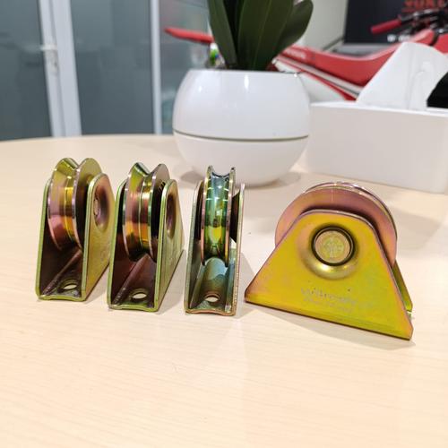 Jual Roda Pintu Pagar Besi Roda Pagar Model U & V Roda Besi Pagar Roda ...