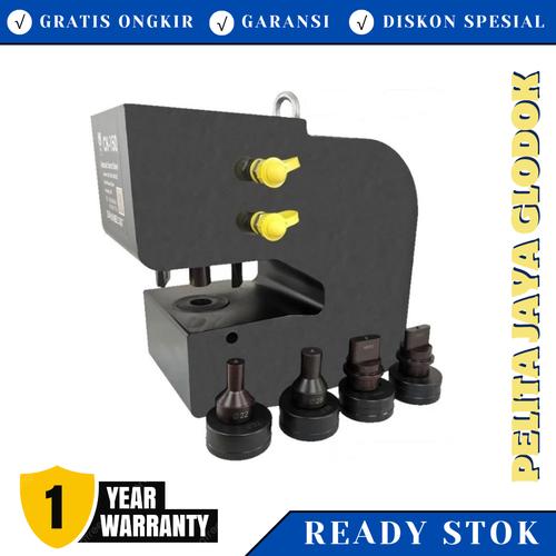 Promo 25mm Besi Hydraulic Punch BARTON Hole Punching Pelubang Hidrolik ...