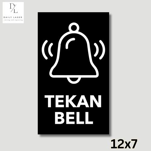Jual Mini Signage Akrilik Tekan Bell 12x7 - Kota Tangerang Selatan ...