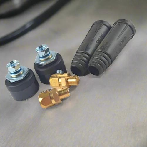 Jual SET KONEKTOR LAS Kabel Konektor Male Female Connector Las 10 - 25 ...