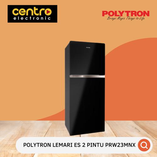 Jual POLYTRON LEMARI ES 2 PINTU BELLEZA JUMBO 220L PRW23MNX - Kab ...