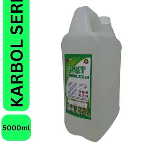 Jual pel lantai karbol sereh jerigen 330ml, 1000ml/1liter, 5000ml ...