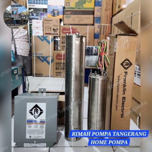 Jual POMPA SATELIT 4 INCH FRANKLIN 1.5Hp 220v SET BOX ORI FRANKLIN 4SP3 ...