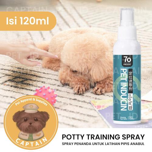 Jual POTTY TRAINING SPRAY SEMPROTAN MELATIH PIPIS DOG TOILET ANJING ...