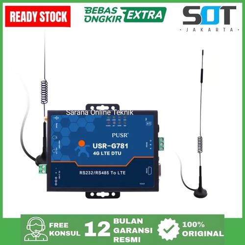 Jual USR-G781 Modem Industrial Converter RS232 RS485 to LTE 3G/4G ...