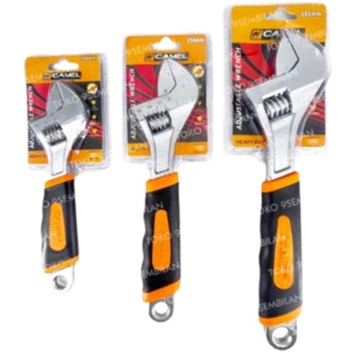 Jual KUNCI INGGRIS 8" 10" 12" HEAVY DUTY CAMEL ADJUSTABLE WRENCH - 10 ...