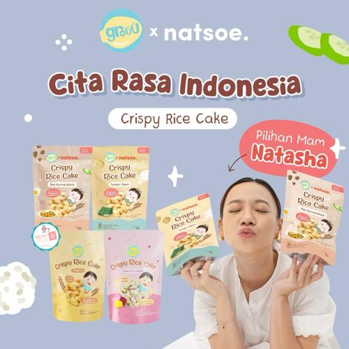 Jual GROUU CRISPY RICE CAKE 30GR | Snack MPASI Cemilan Sehat Bayi Anak ...