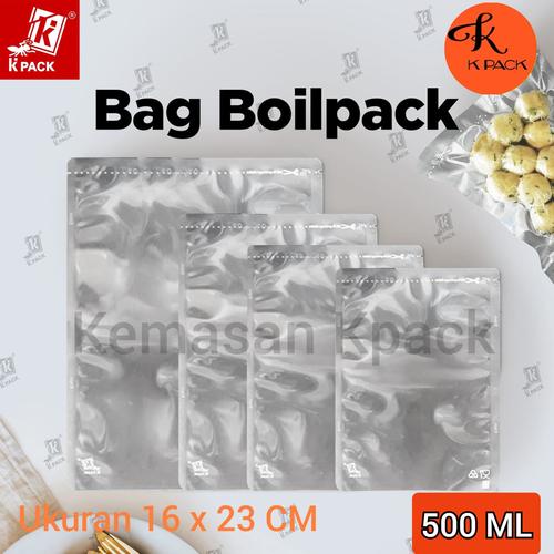 Jual KEMASAN BAG BOILPACK 500 GR KEMASAN TAHAN REBUS-PANAS KPACK - Kota ...