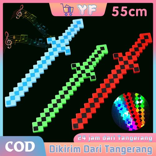 Jual LED Pedang Minicraft / Minecraft Sword / Bisa Nyala Dan Bersuara ...