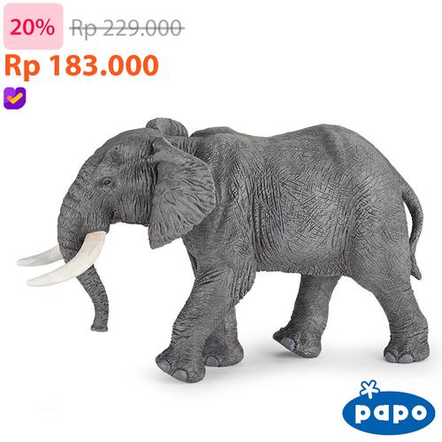 Jual Papo 50192 - African Elephant - Animal Figure - Jakarta Barat ...