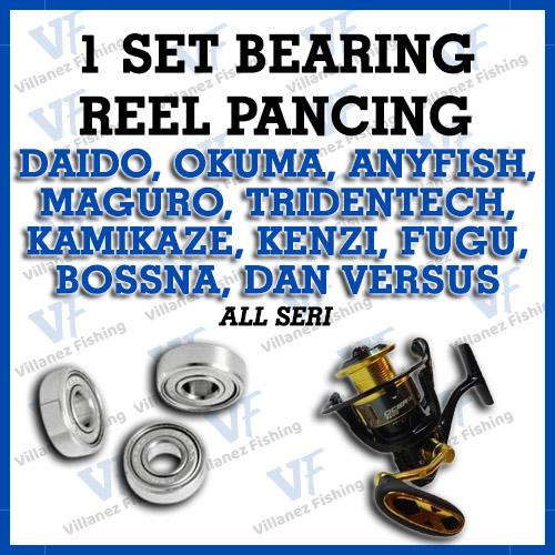 Jual BEARING REEL SET DAIDO, OKUMA, ANYFISH, MAGURO, TRIDENTECH ...