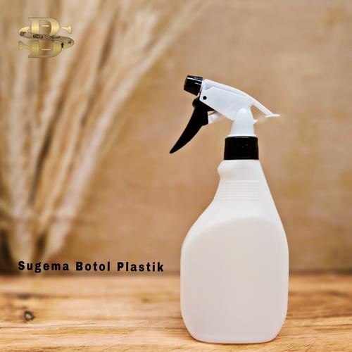 Jual Botol Kispray 500ml Hdpe Natural / Botol 500ml Triger Hitam Putih - Kota Depok - sugema ...