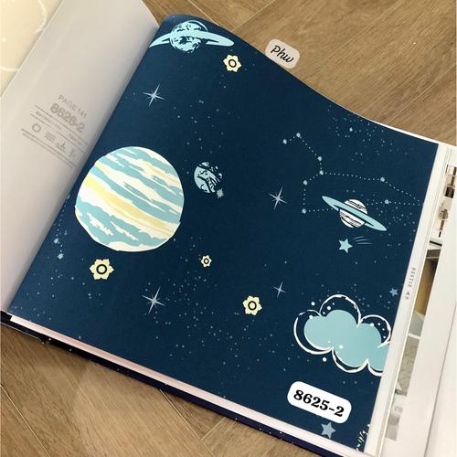 Jual Wallpaper DInding Motif Luar Angkasa Planet Kamar Anak Bestie ...