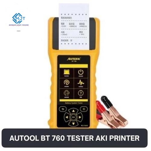Jual AUTOOL BT760 6-30V Alat Tester Aki Mobil Motor dengan Thermal ...