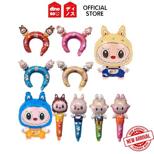 Promo Dinoso Balon Foil Motif Labubu / Balon Bando Labubu / Balon ...